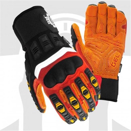 Cestus Cestus 8032 4XL Pro Series Dm Hybrid Mining Impact Work One Pair Glove - 4 Extra Large ...